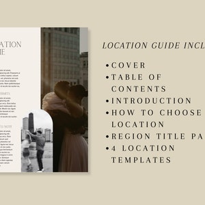 Photographer Guide Bundle, Location Guide and Style Guide Canva ...