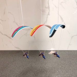 Gift for Paraglider. Paraglider PPG Souvenir, Hanging Ornament ...