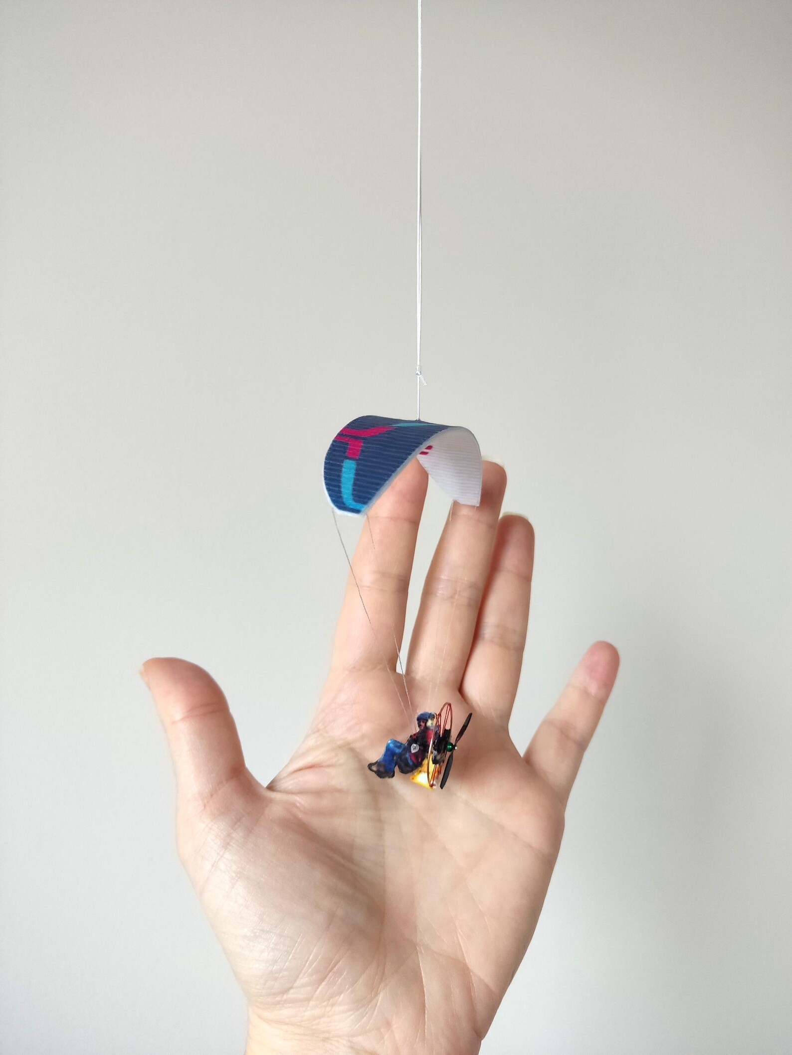 Gift for Paraglider. Paraglider PPG Souvenir, Hanging Ornament ...