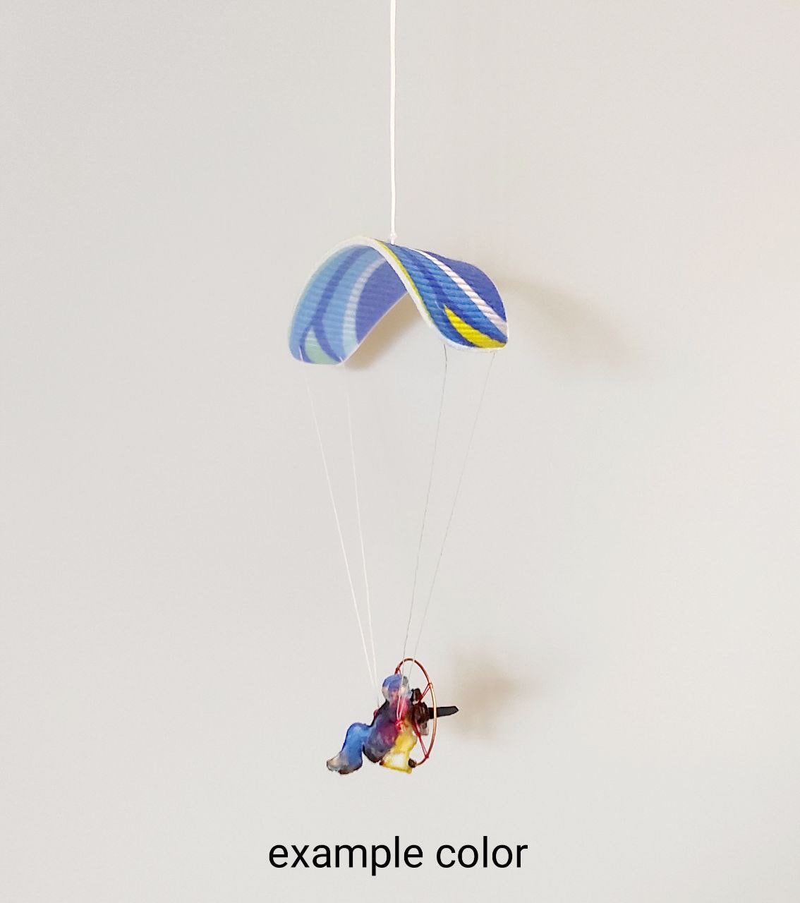 Gift for Paraglider. Paraglider PPG Souvenir, Hanging Ornament ...