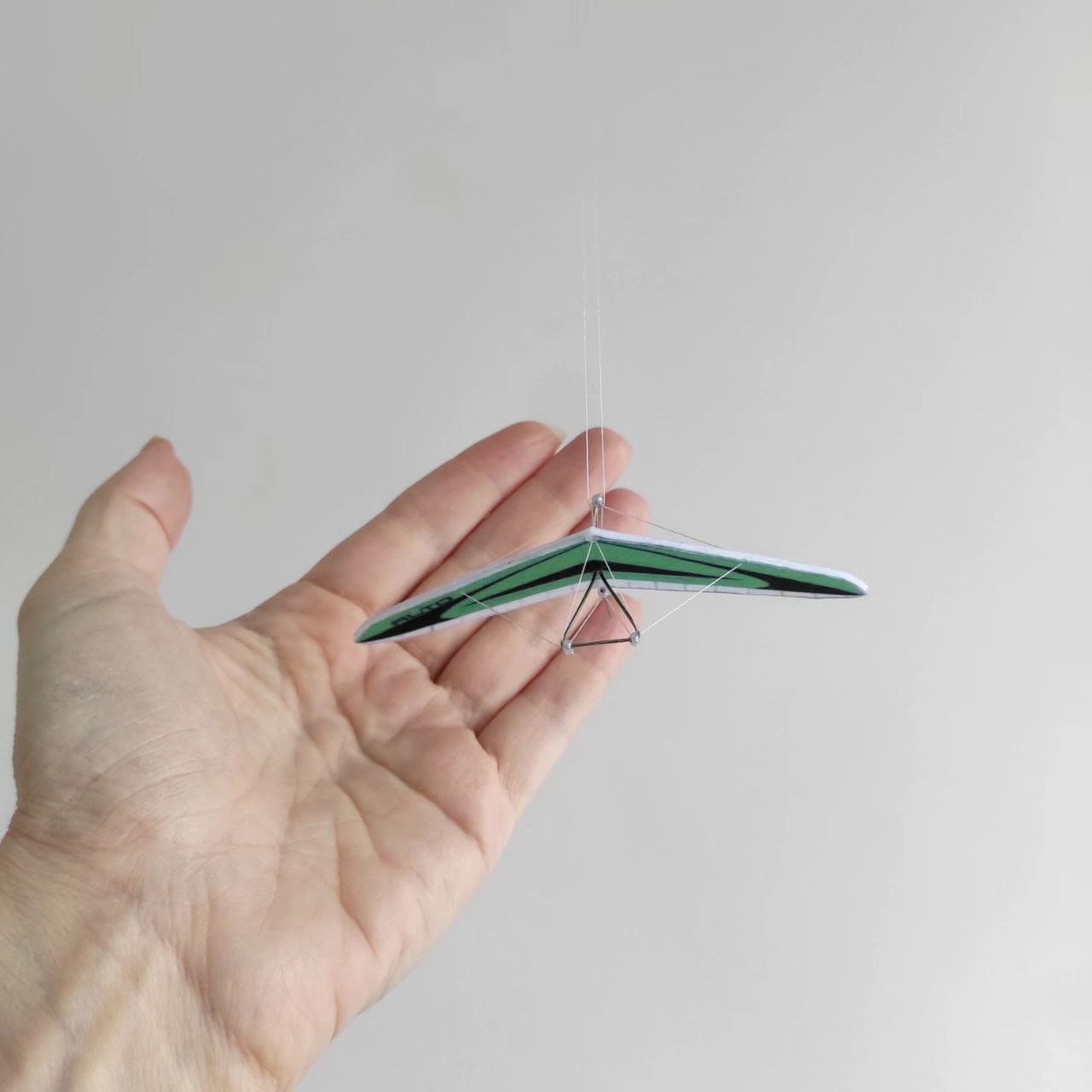 Felt Ornament Hang Glider Miniature. Hang Glider Souvenir, Interior and ...