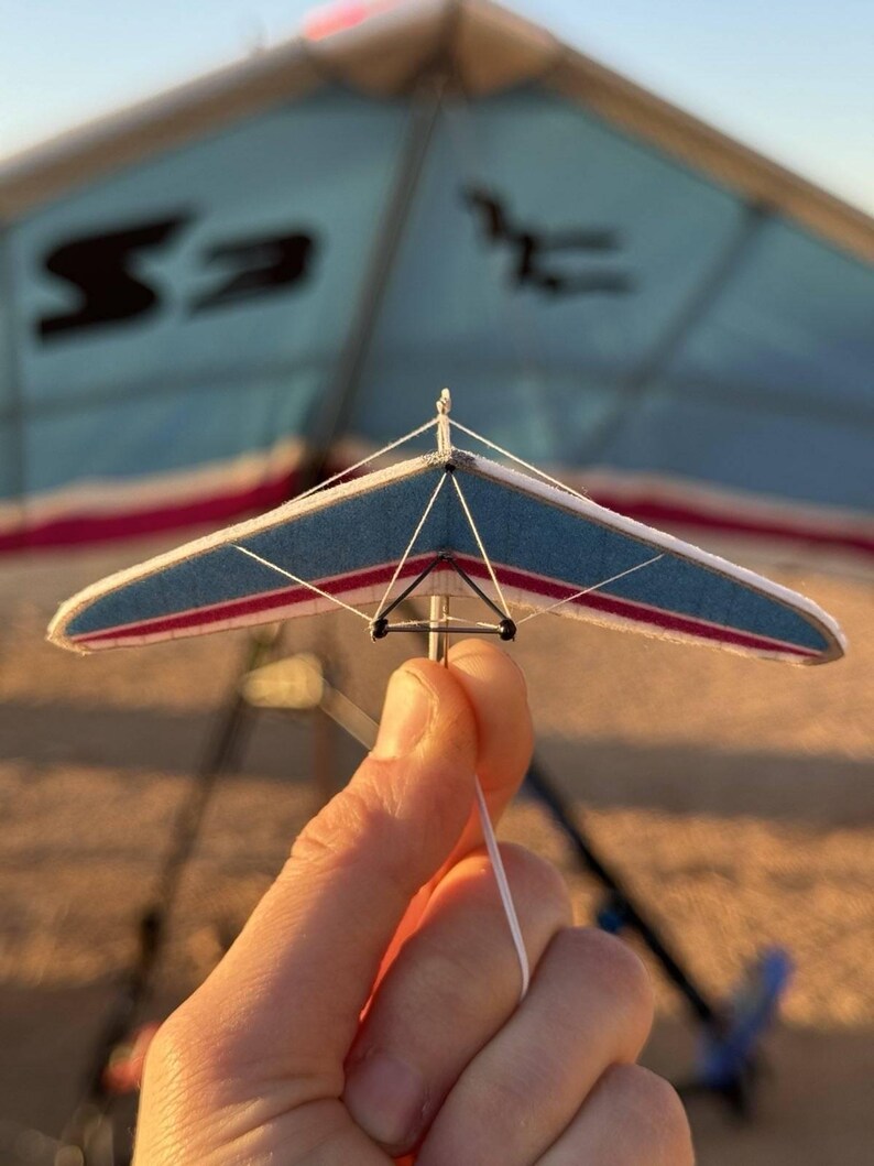 Felt Ornament Hang Glider Miniature. Hang Glider Souvenir. Interior and ...