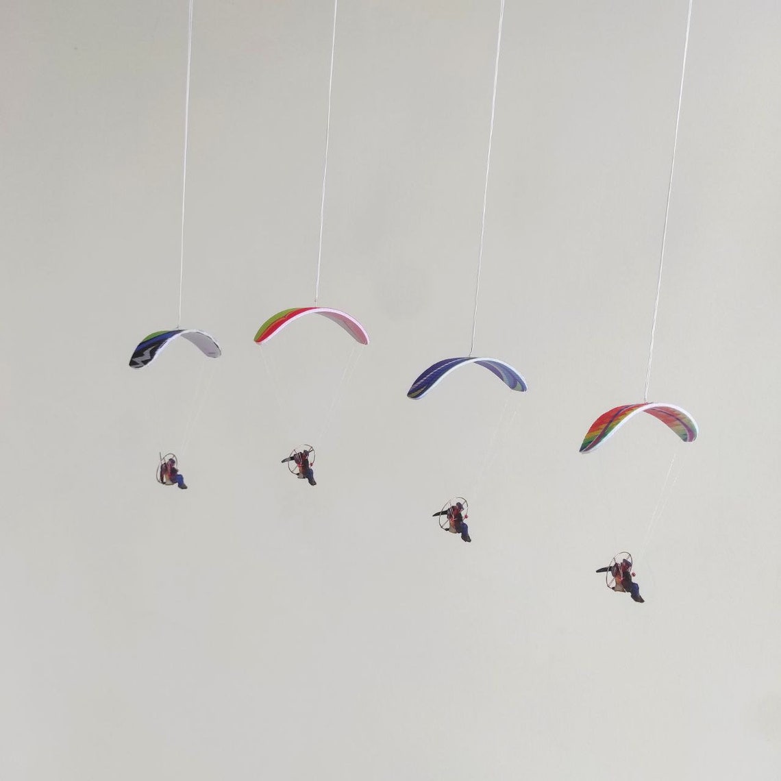 Gift for Paraglider. Paraglider PPG Souvenir, Hanging Ornament ...