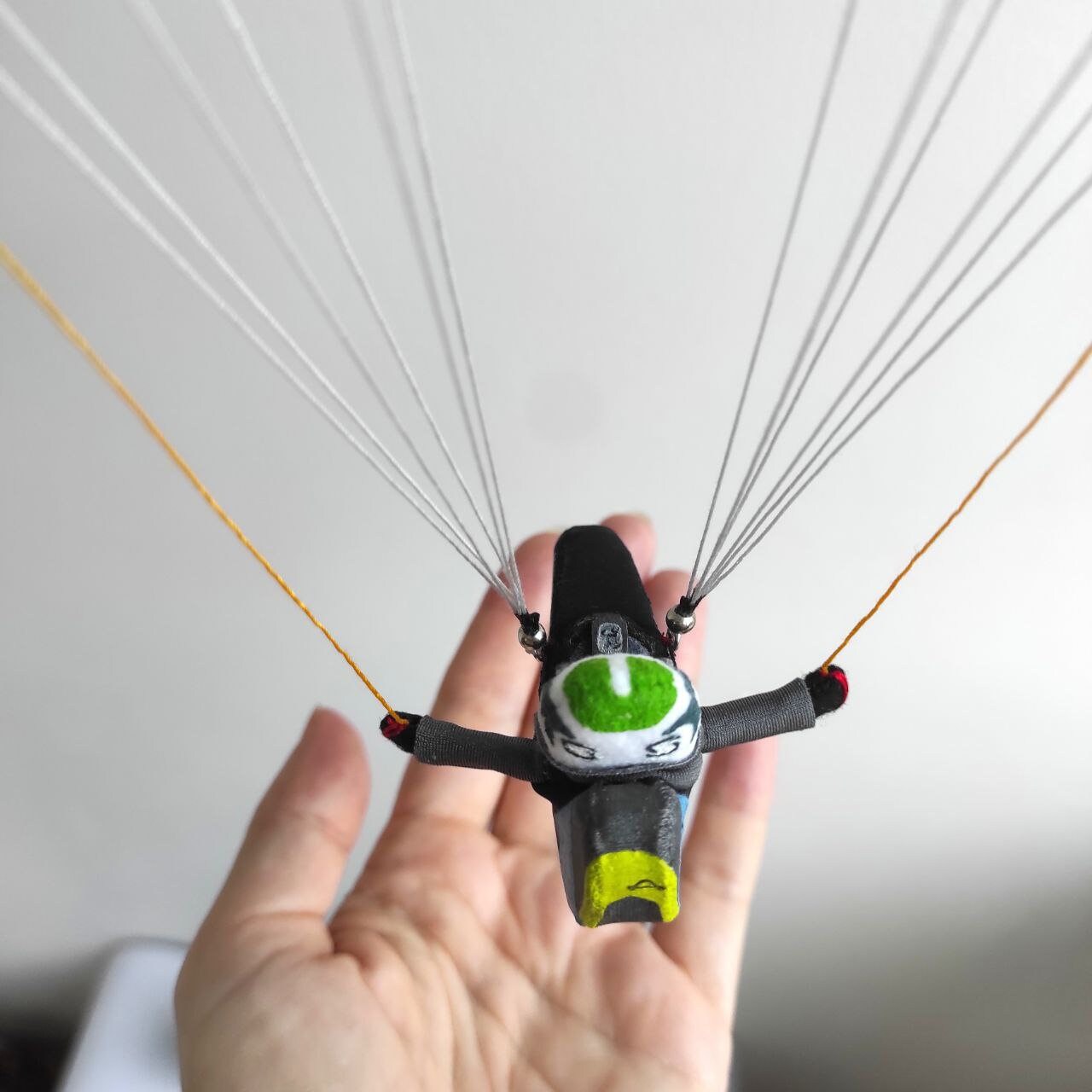 Gift for Paraglider cocoon-podharness. Paragliding Souvenir Minime ...