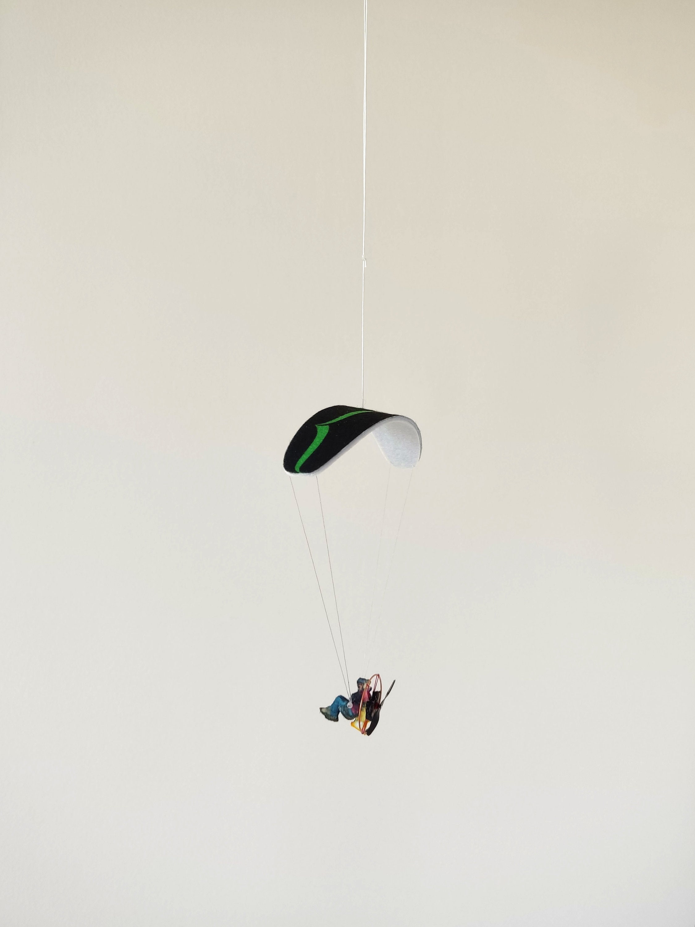 Gift for Paraglider. Paraglider PPG Souvenir, Hanging Ornament ...