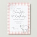 Charlotte's Web Birthday Invitation Template DIGITAL DOWNLOAD Cute Girl ...