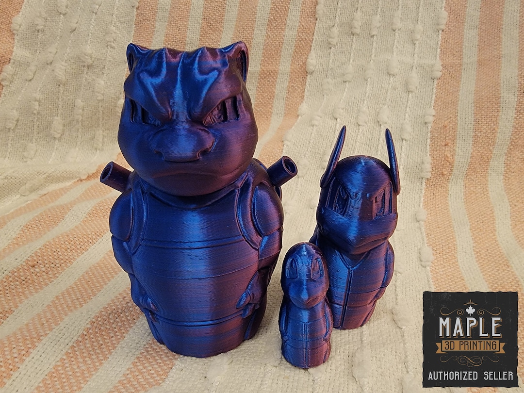 Blastoise Evolution Nesting Dolls - Etsy