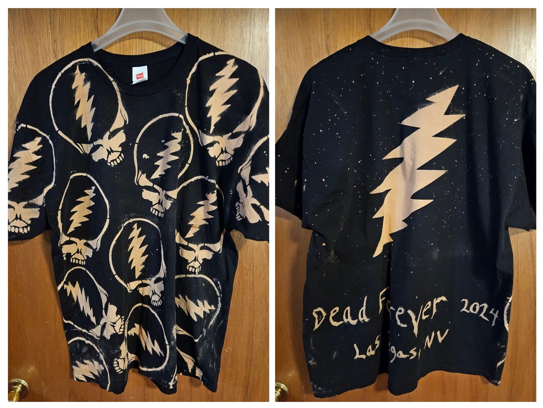 2XL Grateful Dead Dead Forever 2024 Las Vegas, NV Sphere Lot Shirt ...