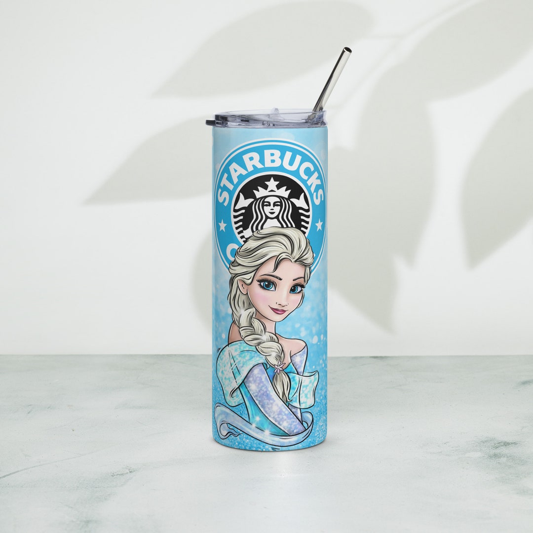Starbucks Disney Princess Frozen Elsa Inspired Stainless Steel - Etsy