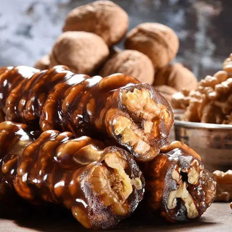 Energizing Snack: 500g Handmade Walnut and Molasses Delights,healthy ...