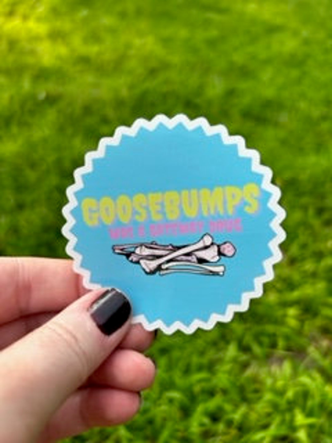 Goosebumps Sticker - Etsy
