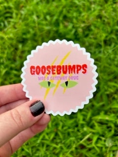 Goosebumps Sticker - Etsy