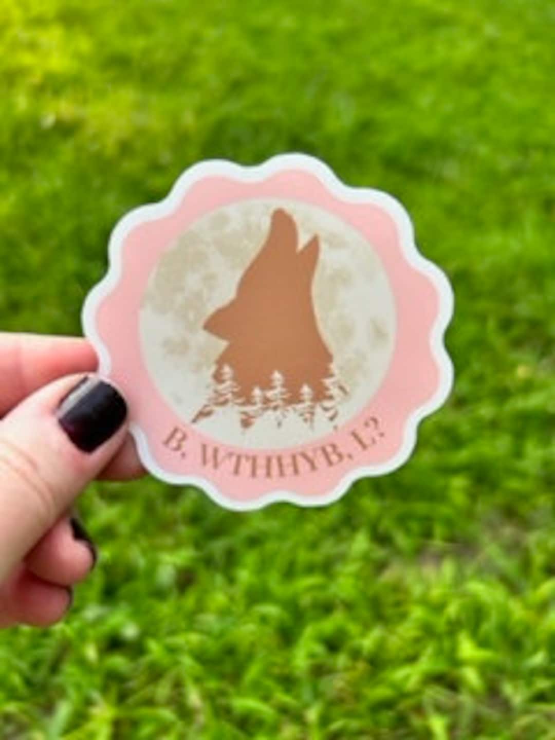 Bella WTH Sticker - Etsy