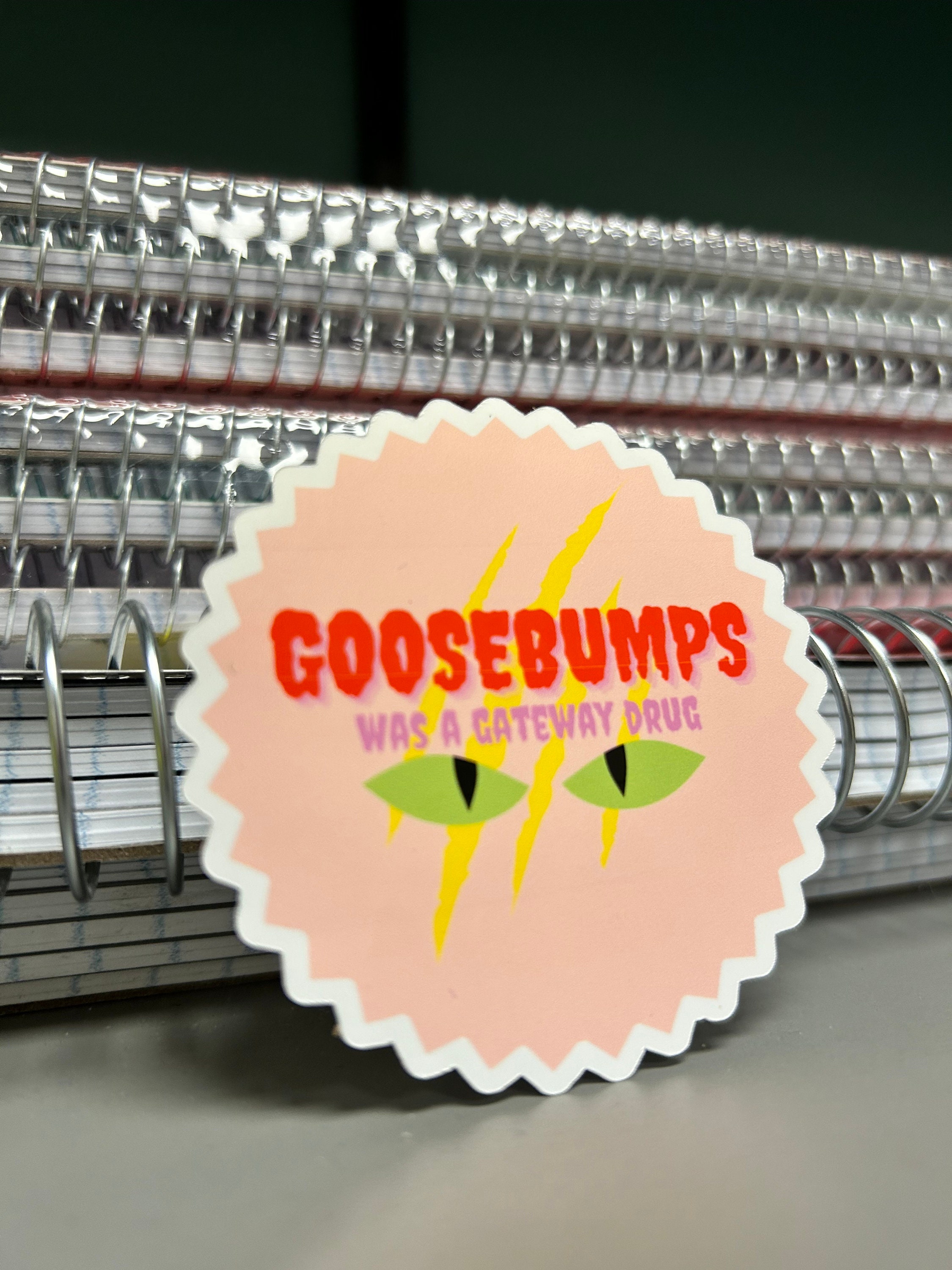 Goosebumps Sticker - Etsy