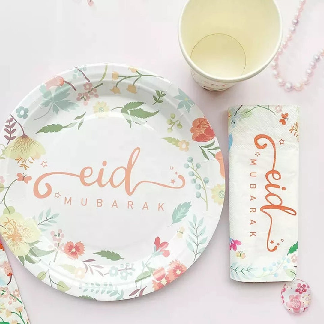 Floral Eid Mubarak Party Bundle - Etsy