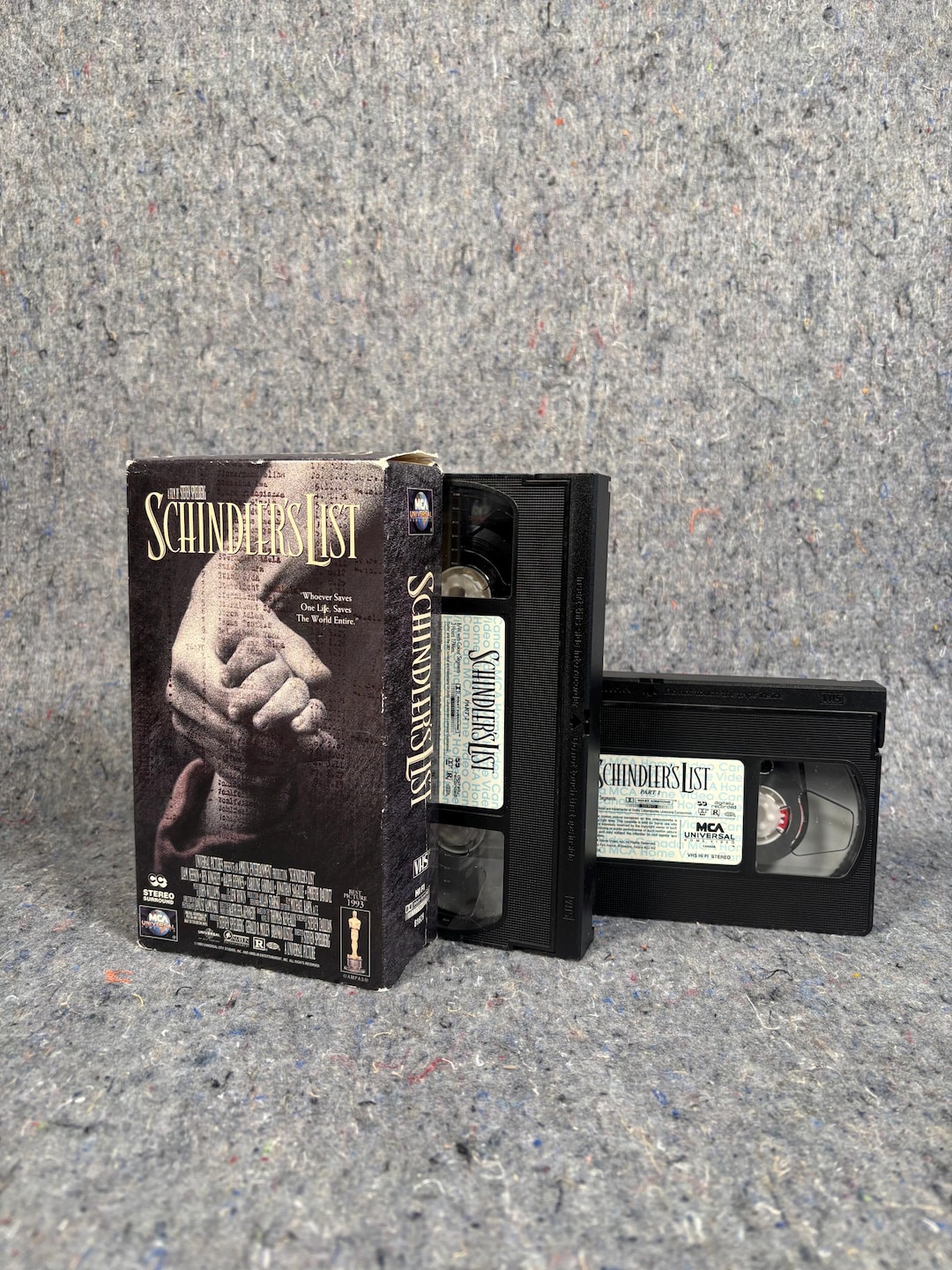 Schindler's List 1994 Copy VHS Type Set - Etsy