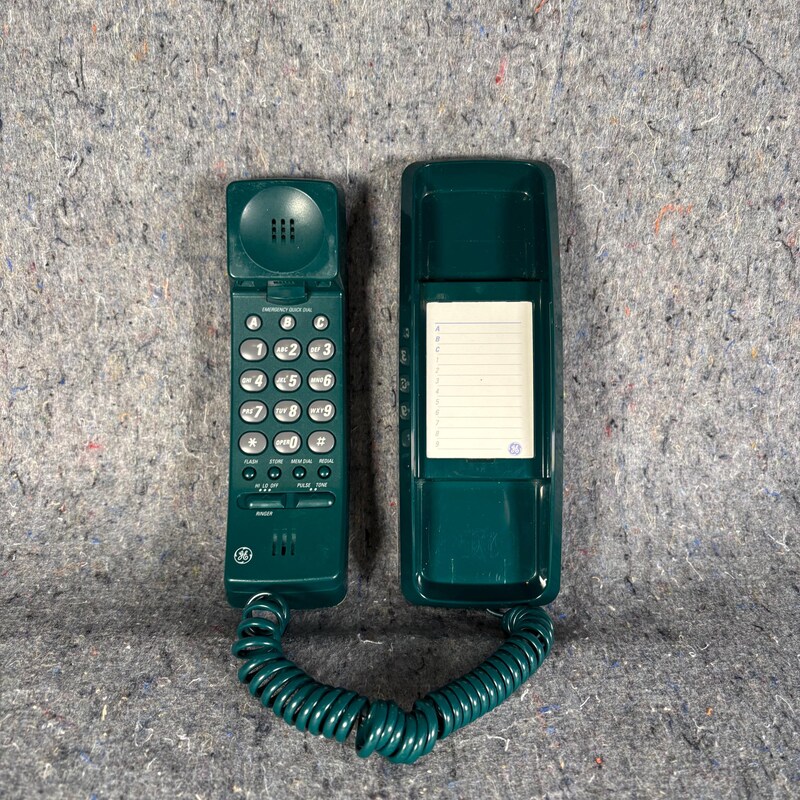 Green Rotary Phone - Etsy