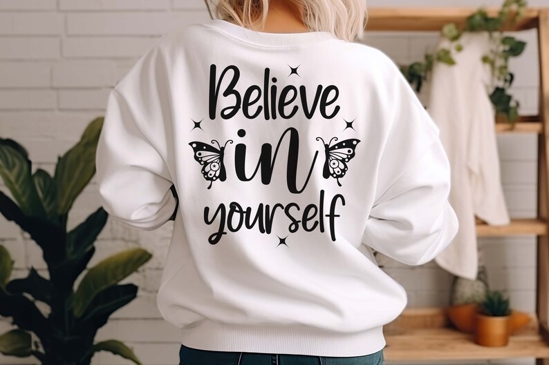 Positive Quote Svg, Self Love Svg, Affirmation Svg, Cute Inspirational ...