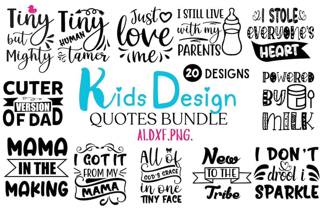 Kids Toddler SVG Bundle, Baby SVG Bundle, Cool Kids Svg, Sarcastic SVG ...