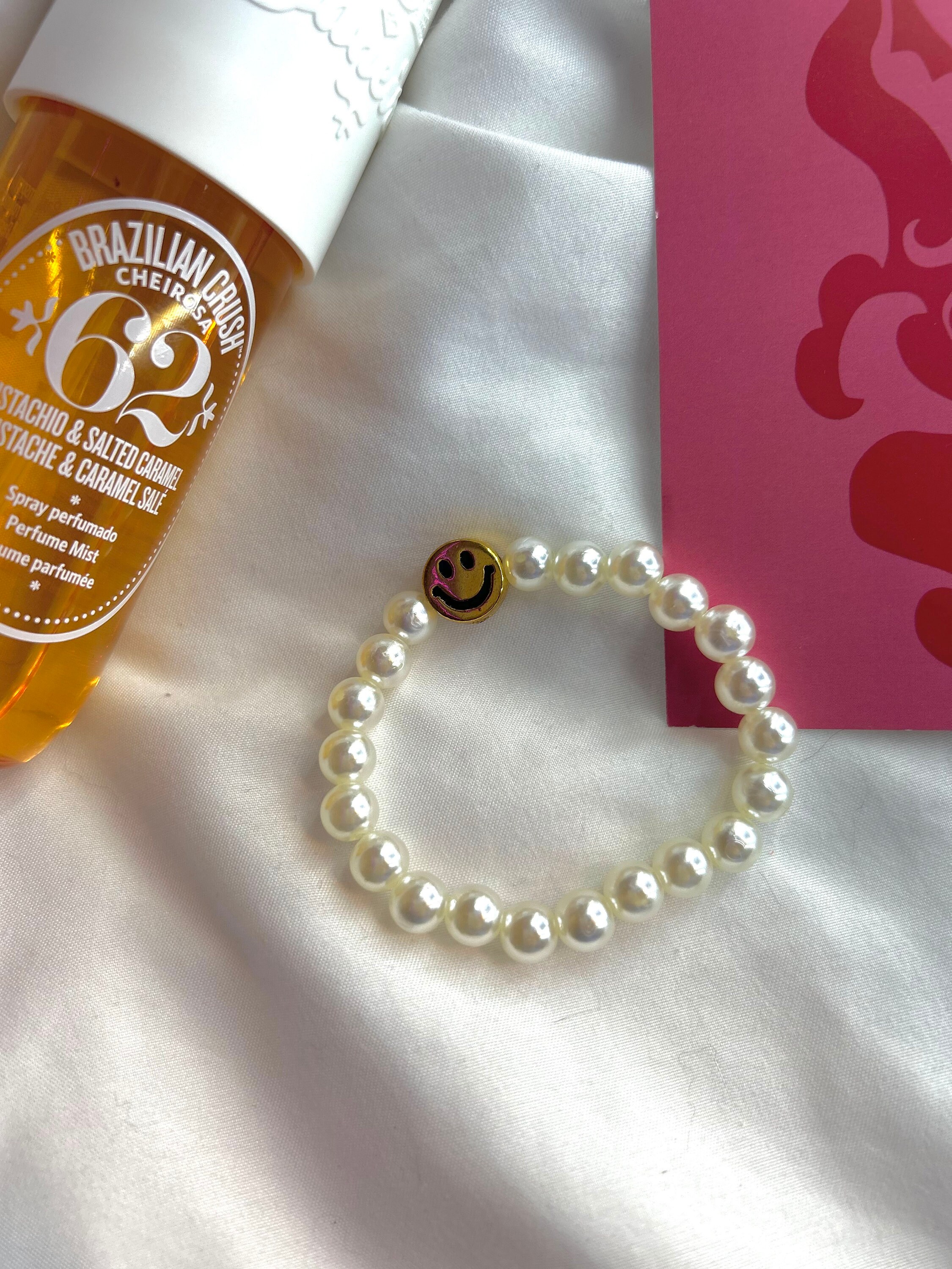 Gold Smiley Bracelet - Etsy