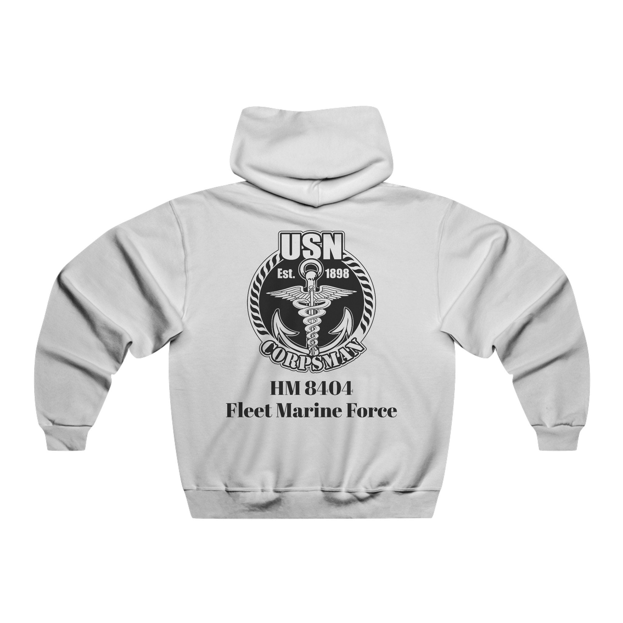 Corpsman Hoodie, FMF Hoodie, HM 8404 Hoodie, Fleet Marine Force Hoodie ...