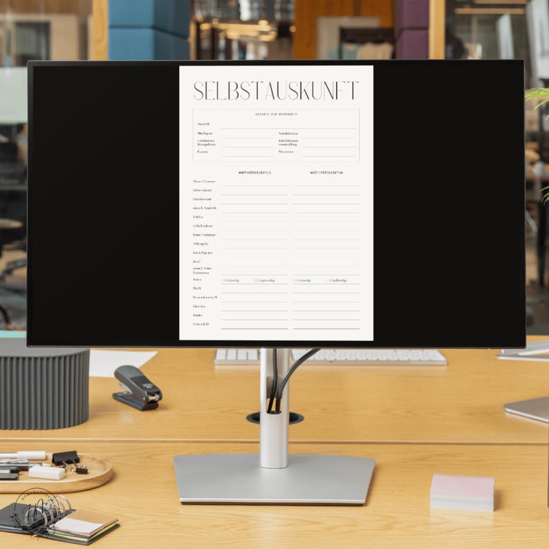 Tenant Self-disclosure Template 2024 Template for Tenants and Property ...