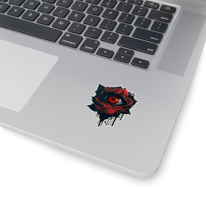 Rose Eye Kiss-cut Stickers, Sticker, Stickers, Decal - Etsy