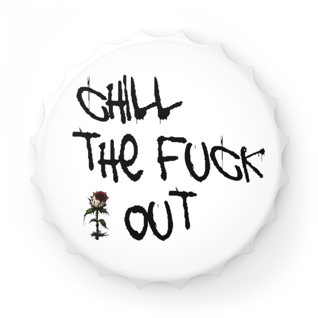 Bottle Opener, Chill Beer Opener, Gifts, Gift Ideas,punk,emo,skater ...
