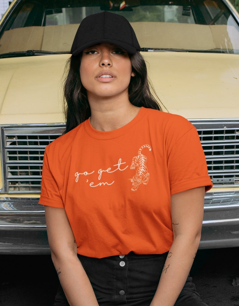Go Get 'em Tiger T-shirt - Etsy