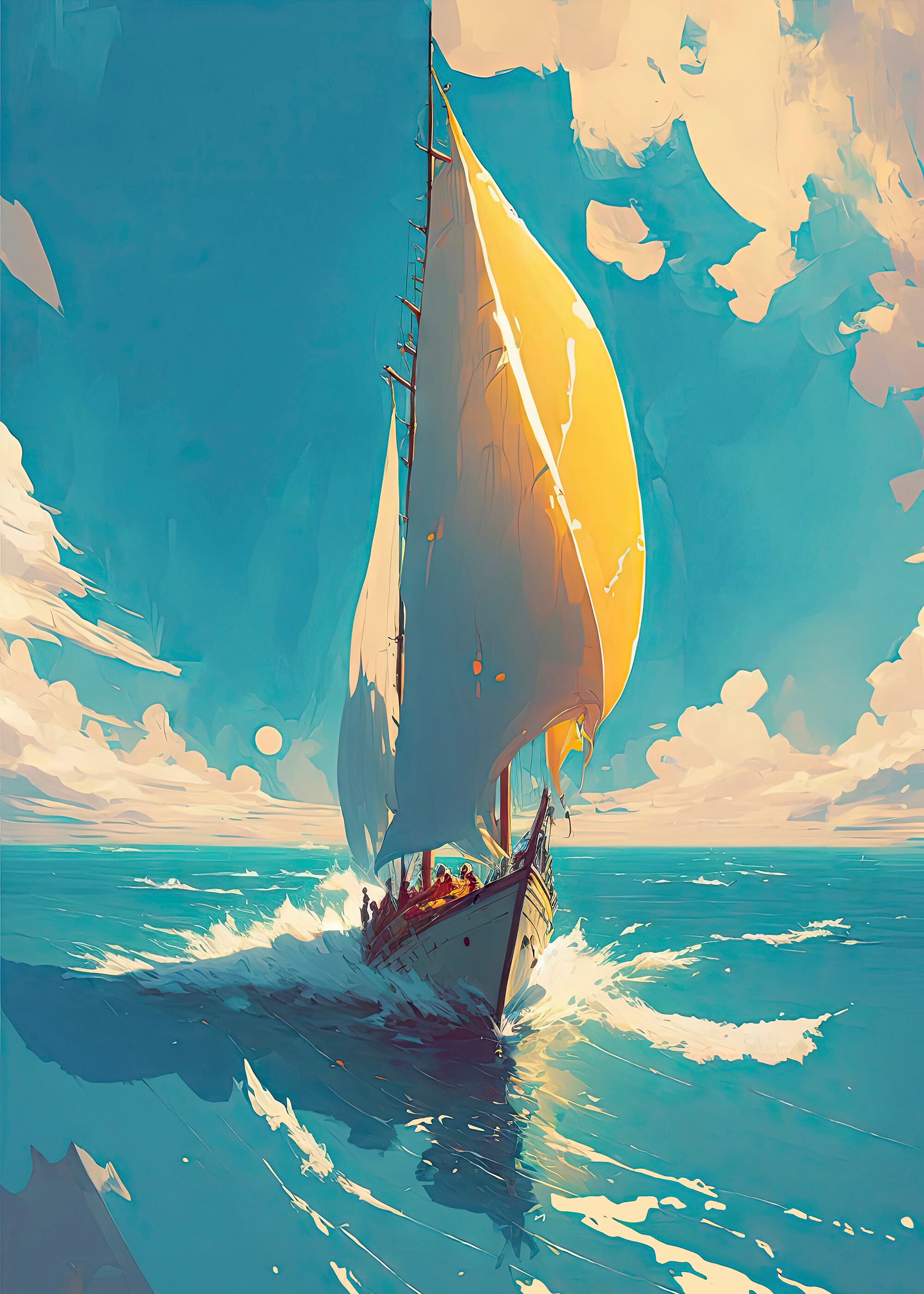 Sails Up - Etsy