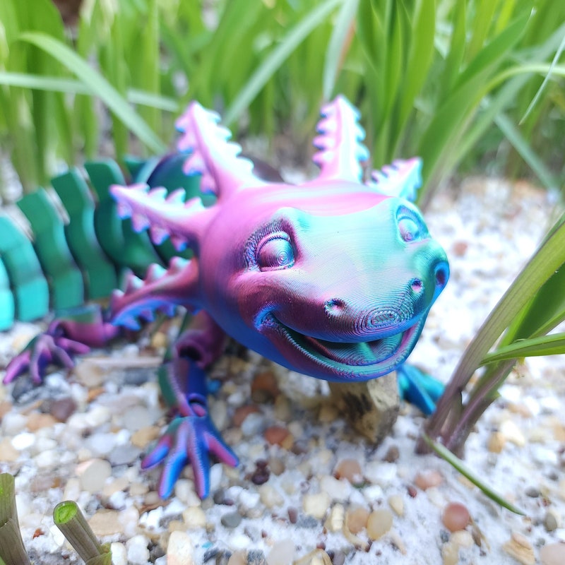 3d Print Glow Axolotl - Etsy