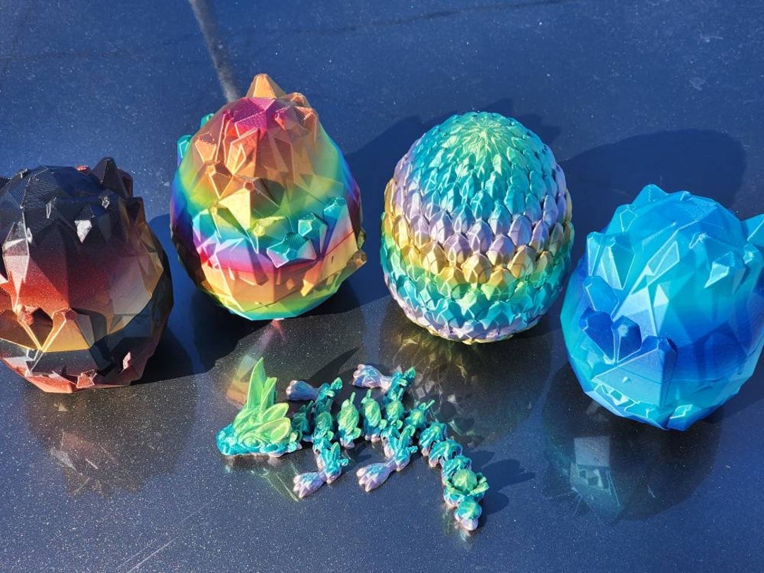 Mystery Dragon Egg and Baby Articulated Dragon Combo as Seen on Tic-toc ...