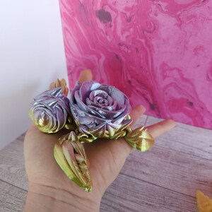 Rose Turtle Fidget Sensory Desk Toy Love B-day Favors Flower Power ...