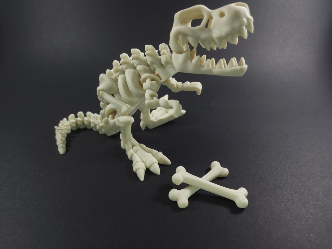 Halloween Bone Tyrannosaurus Rex 3d Printed T-rex Articulated ...