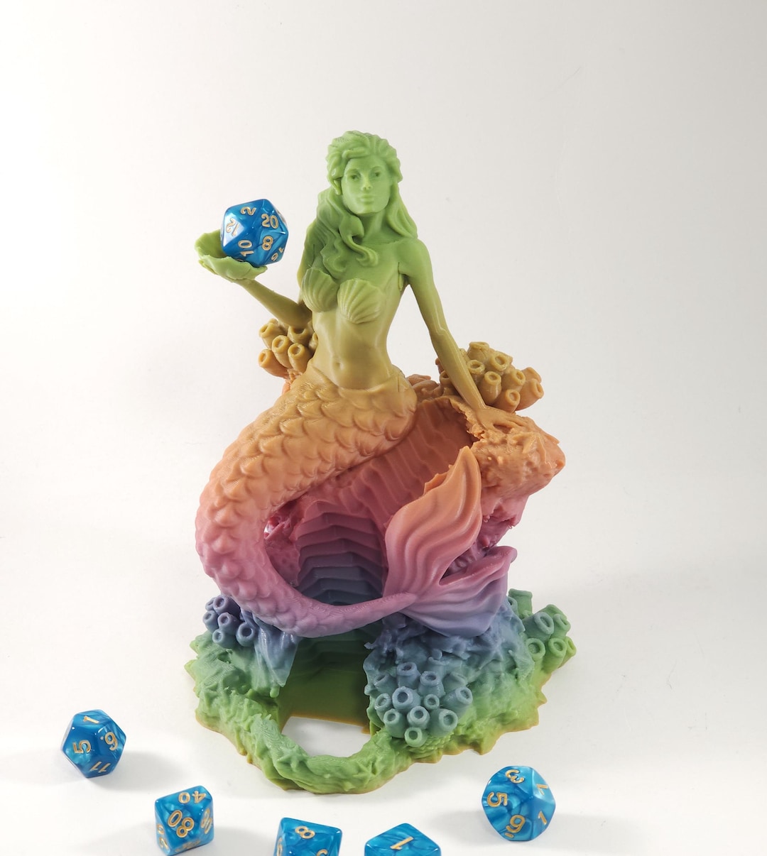 Mermaid Siren Dice Tower Fae Ocean Pirate Enemy Tabletop Game Dnd ...