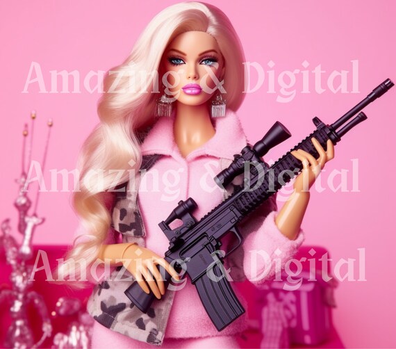 Barbie Pink Rifle