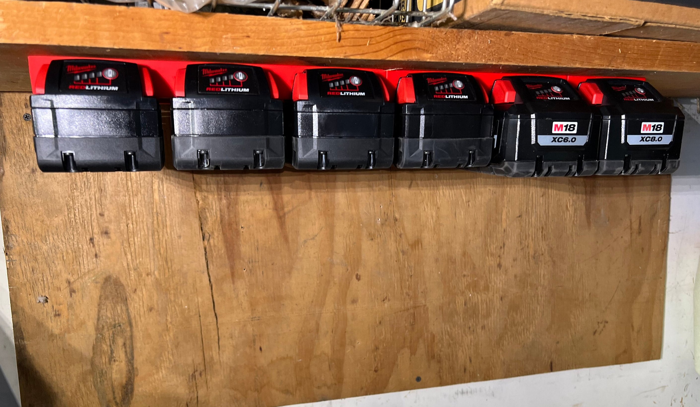 Milwaukee M18 Battery Holder - Etsy