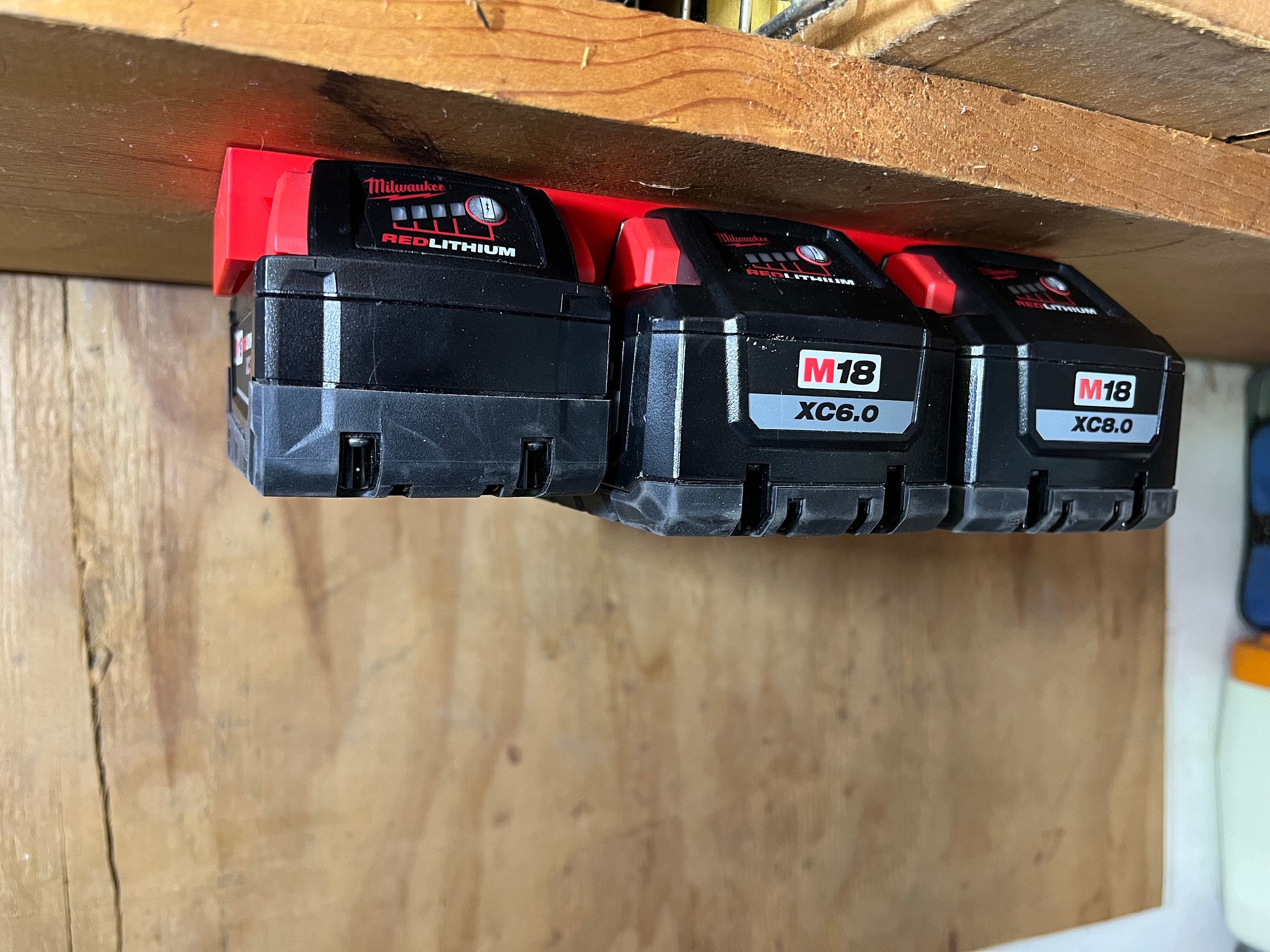 Milwaukee M18 Battery Holder - Etsy