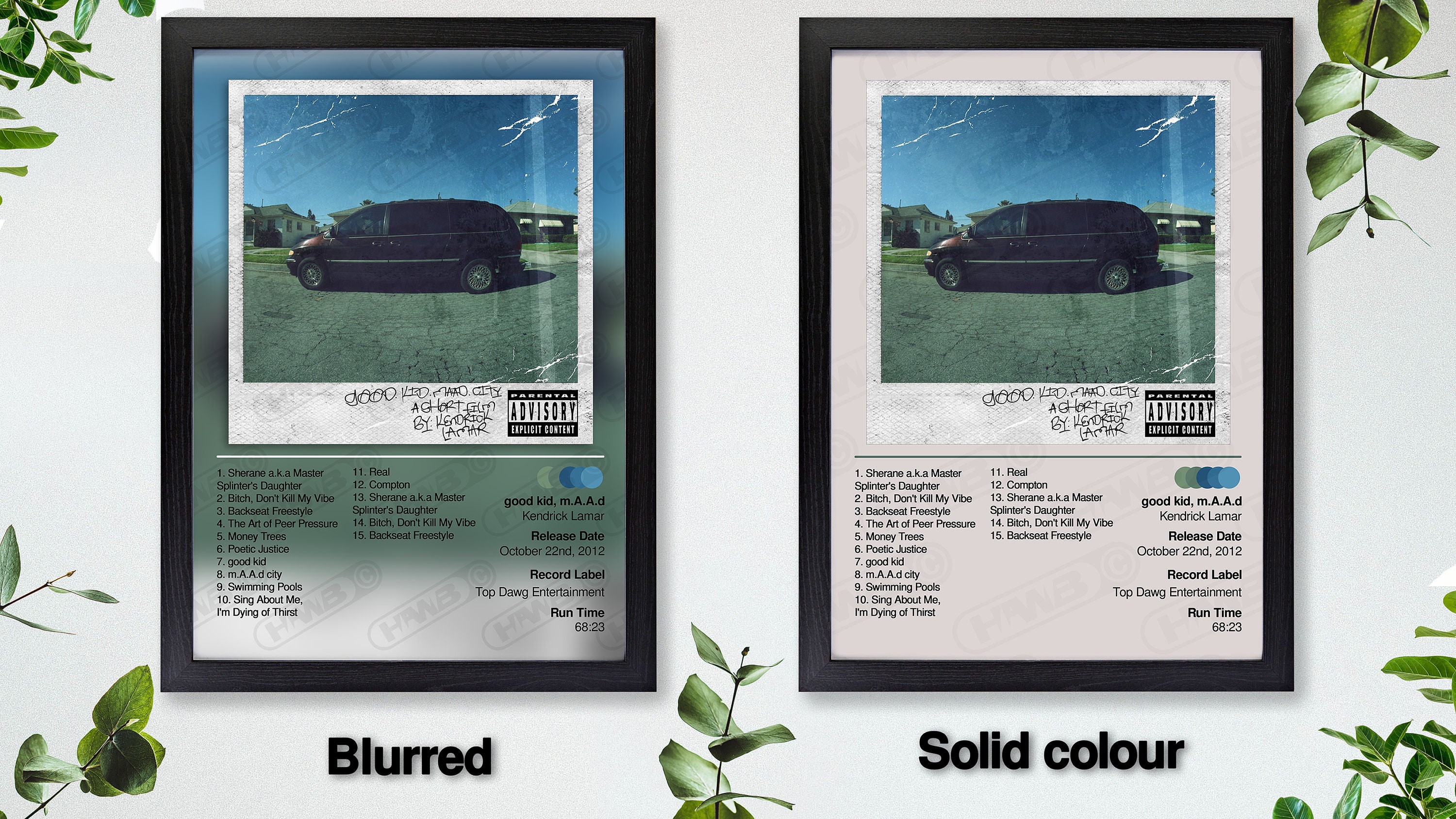 Custom Album Cover Art Print - Personalised Music Poster - Album Art ...