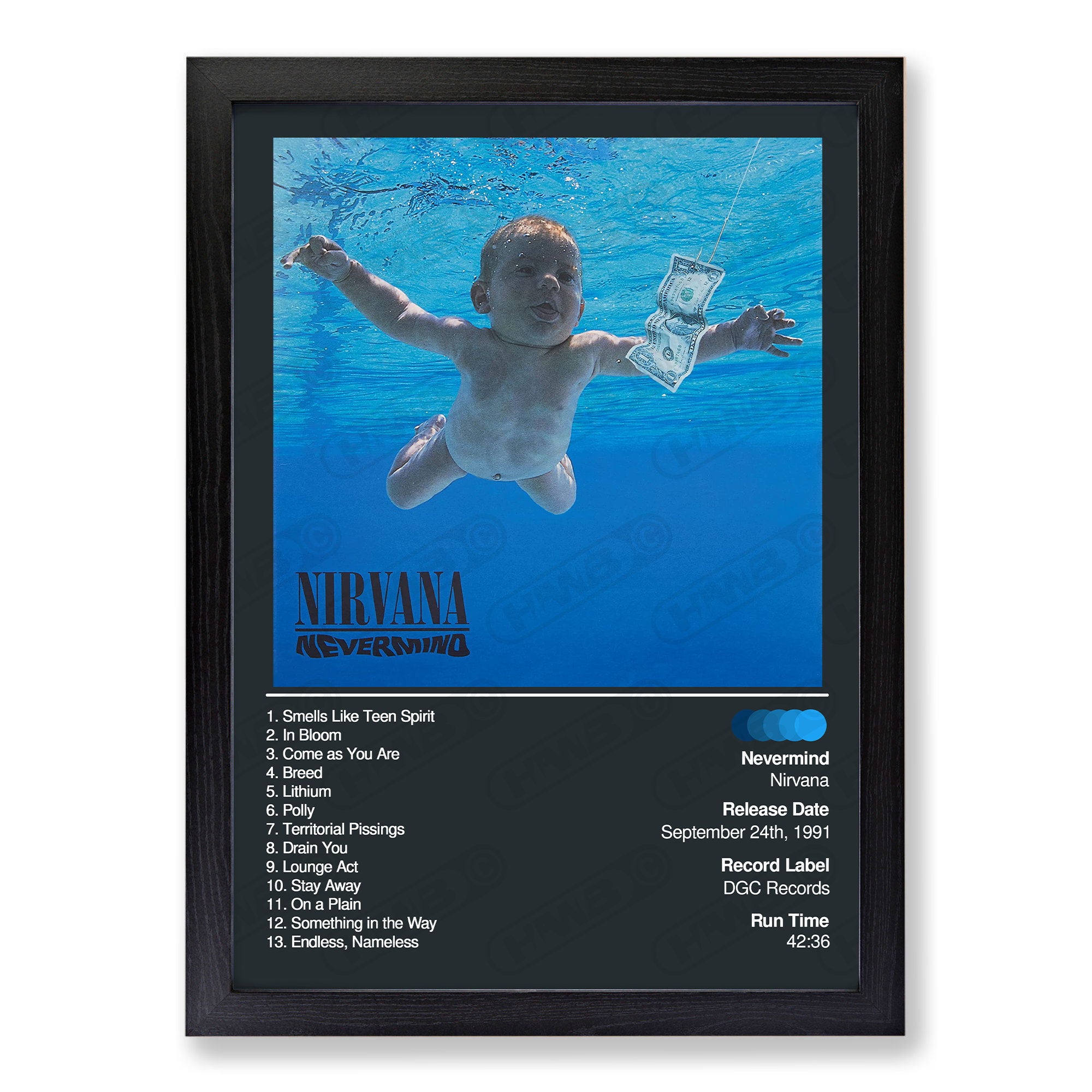 Custom Album Cover Art Print - Personalised Music Poster - Album Art ...