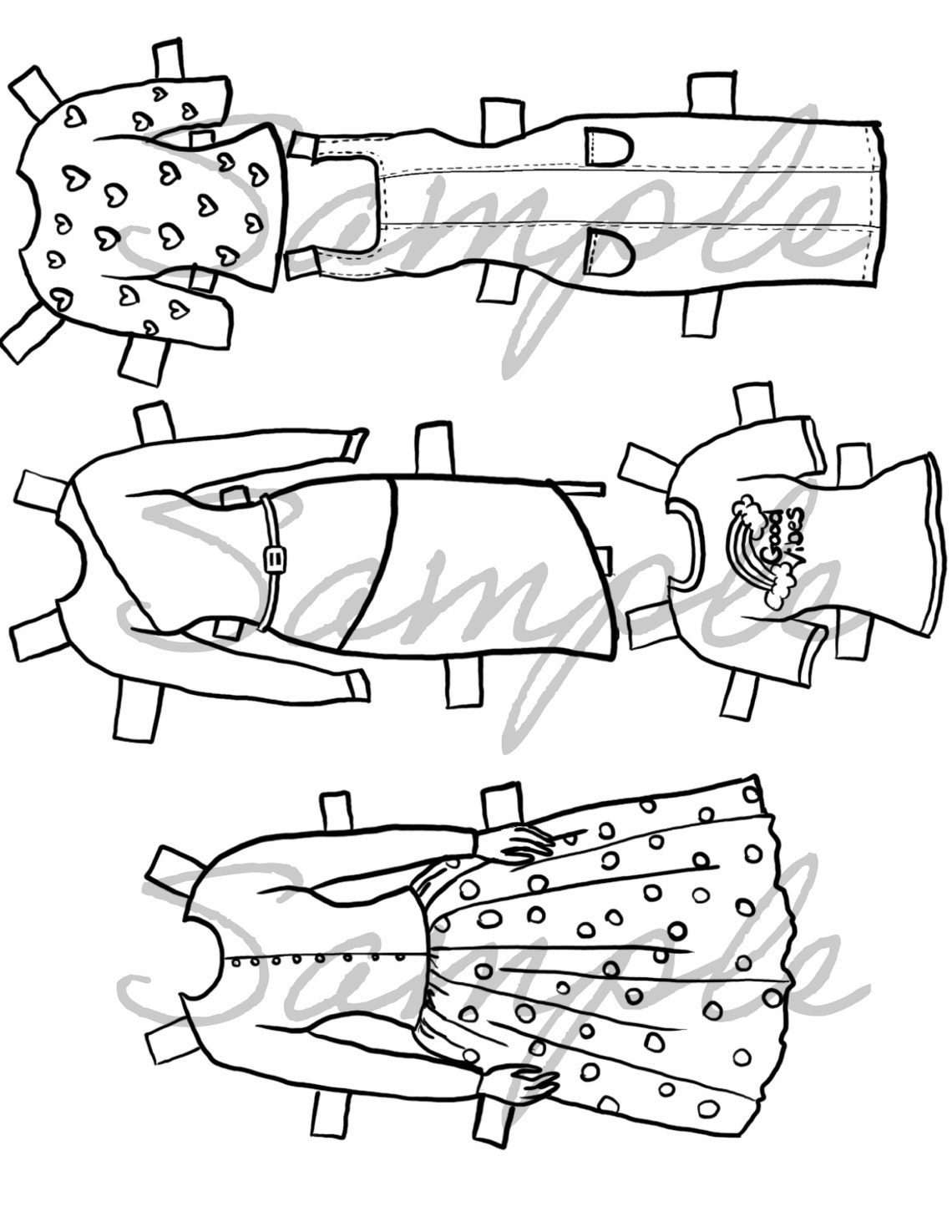 Printable Paper Doll “emily” - Etsy
