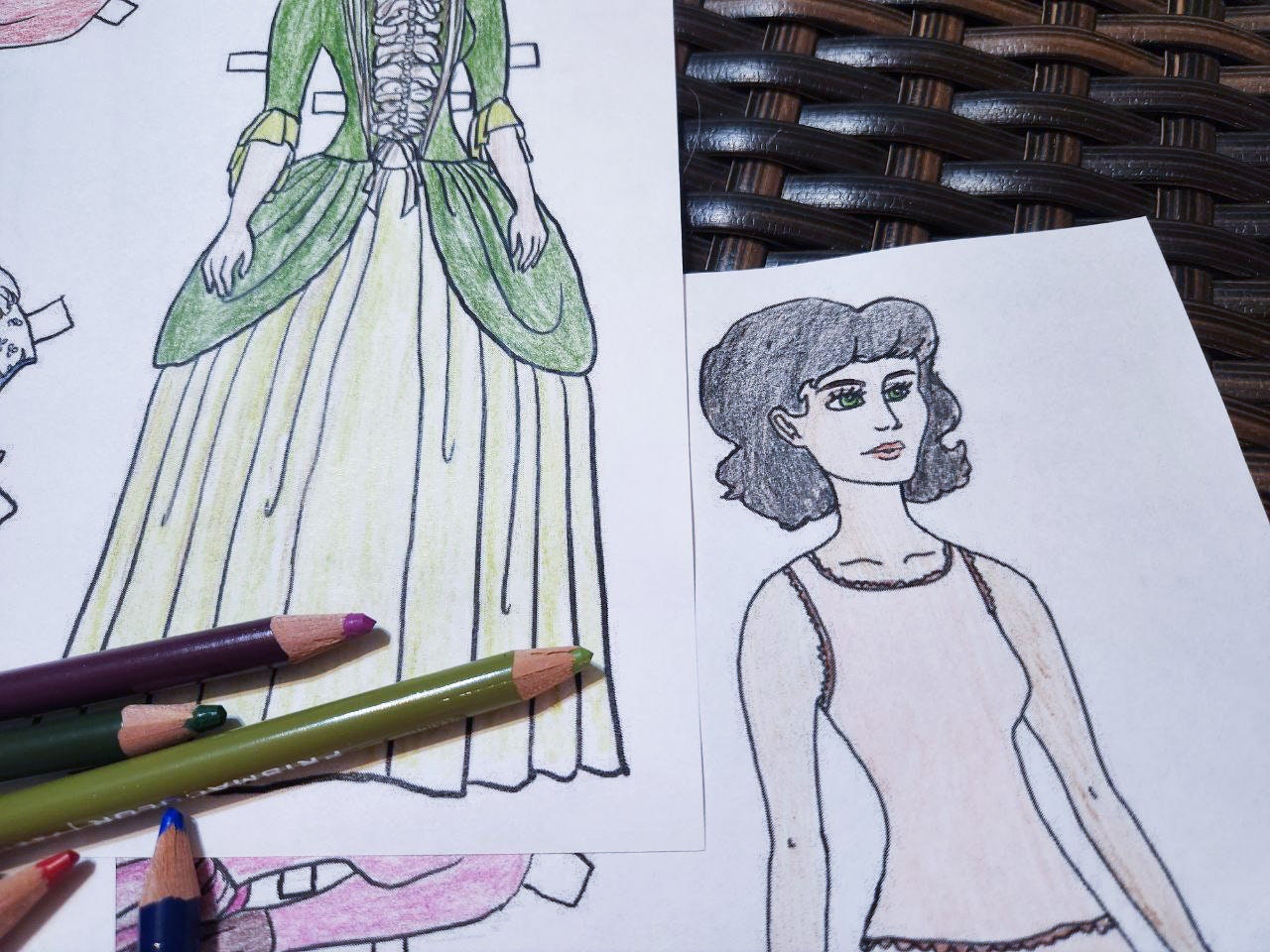 Printable Digital Princess Paper Doll Set “cecelia” - Etsy