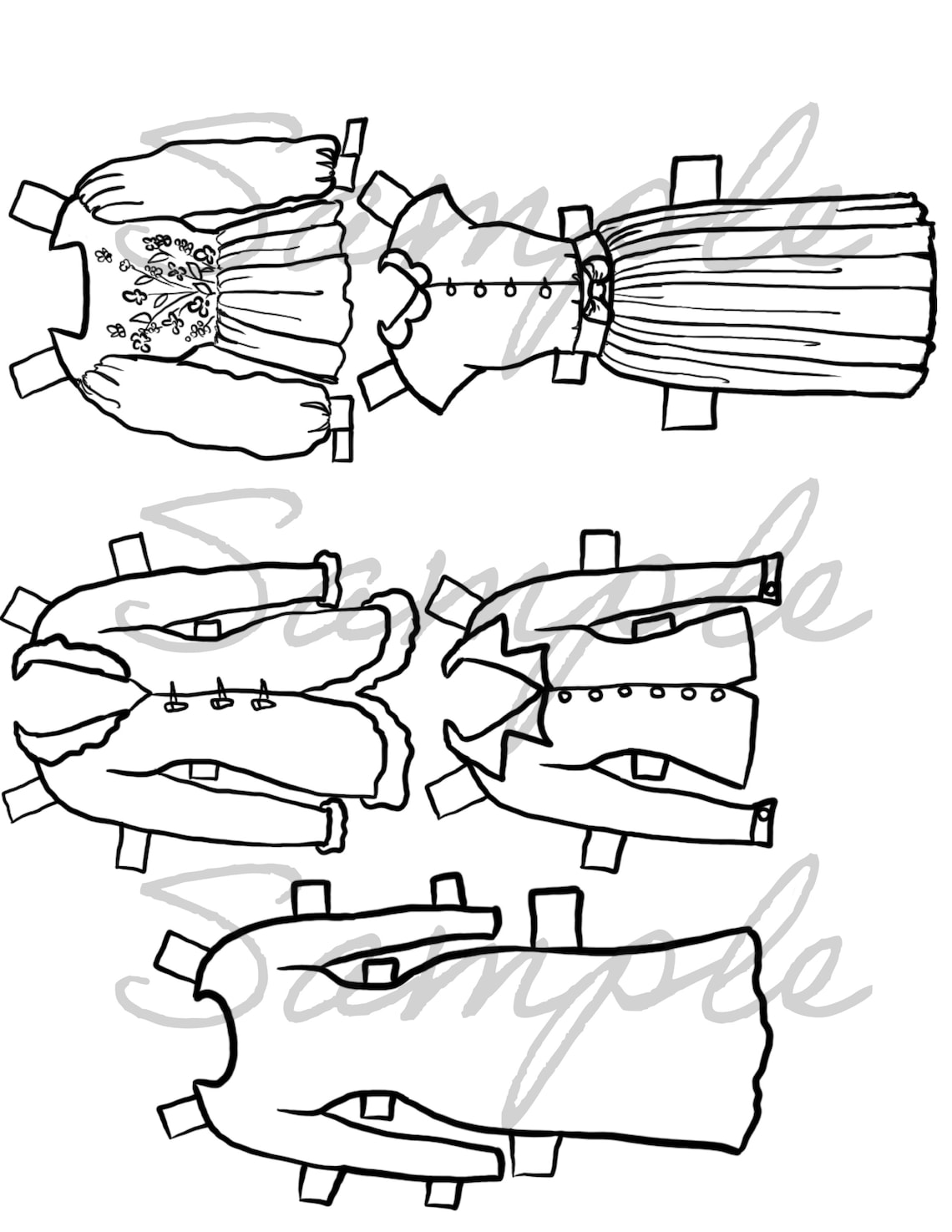 Printable Paper Doll emily - Etsy