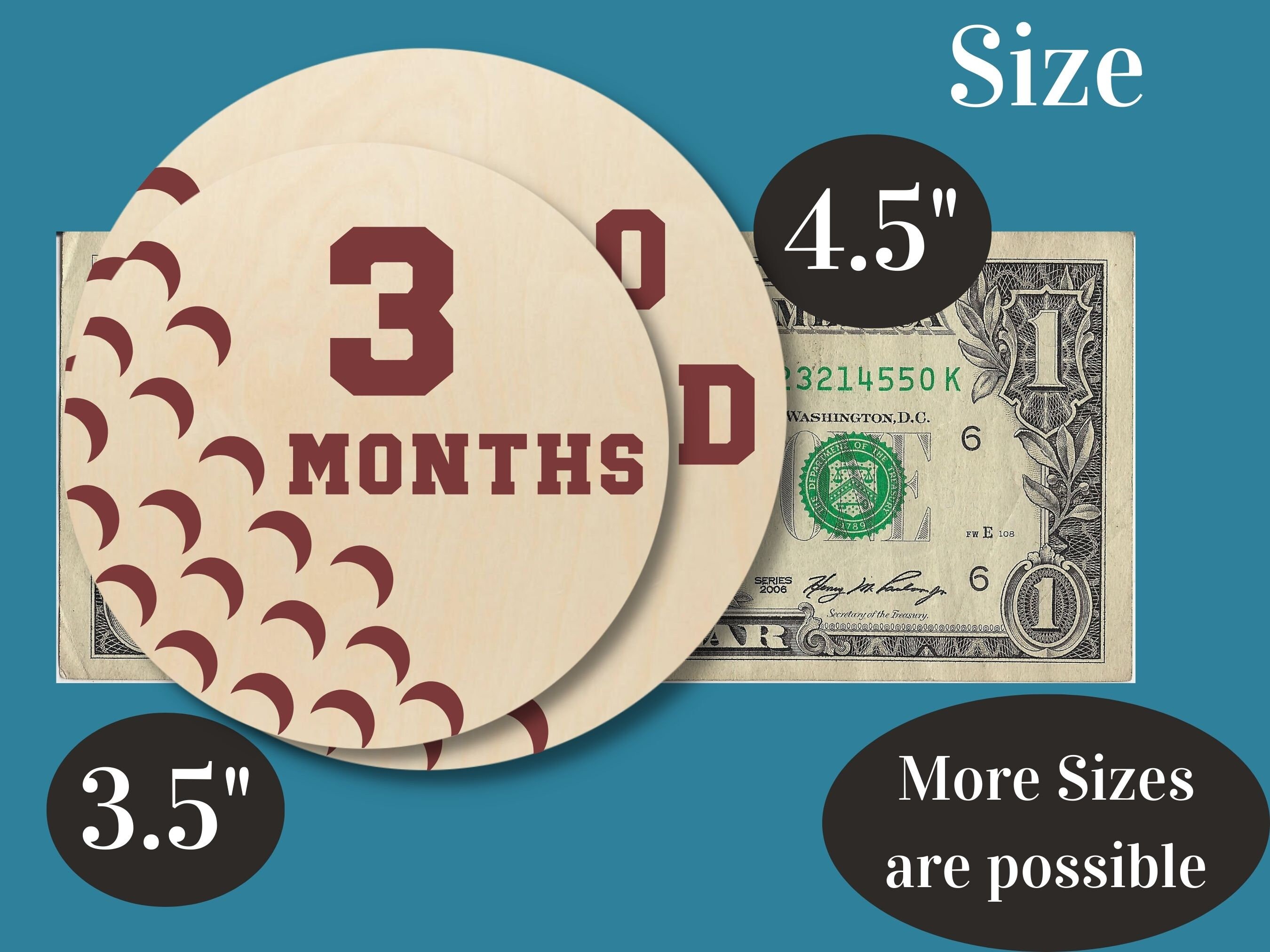 Golf Theme Monthly Milestone Markers - Capture Your Baby's First Year ...