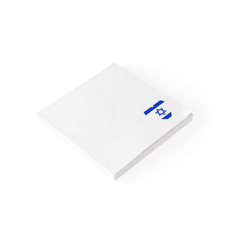 Israeli Flag Post-it® Note Pads - Etsy