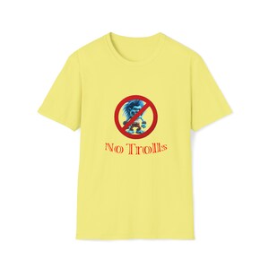 No Trolls T-shirt - Etsy