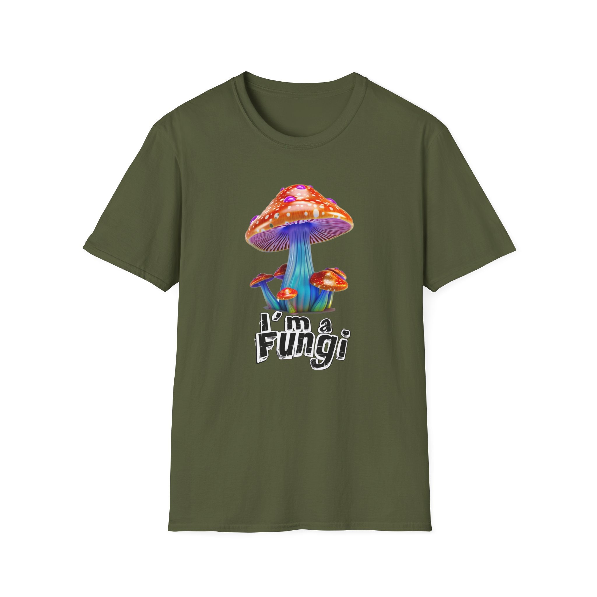 Colorful Mushroom T-shirt - Etsy