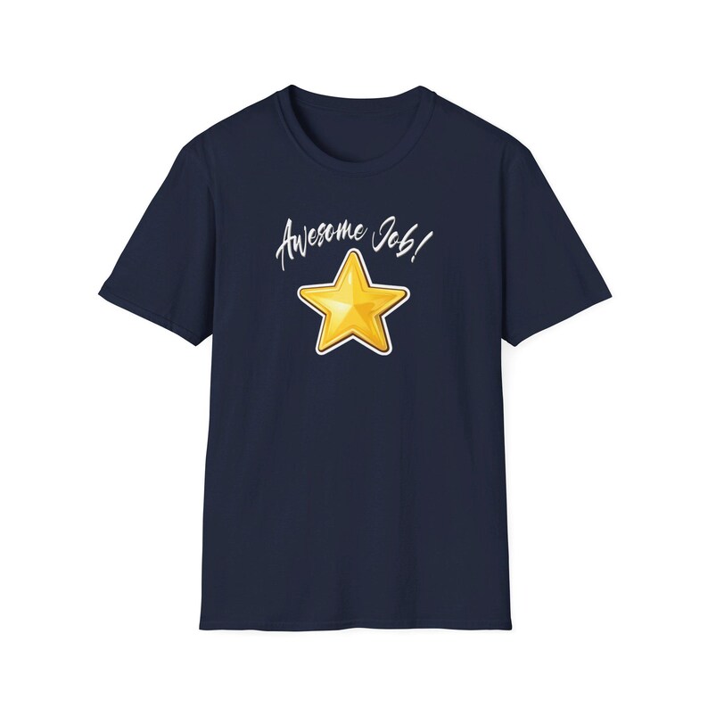 Gold Star T-shirt - Etsy