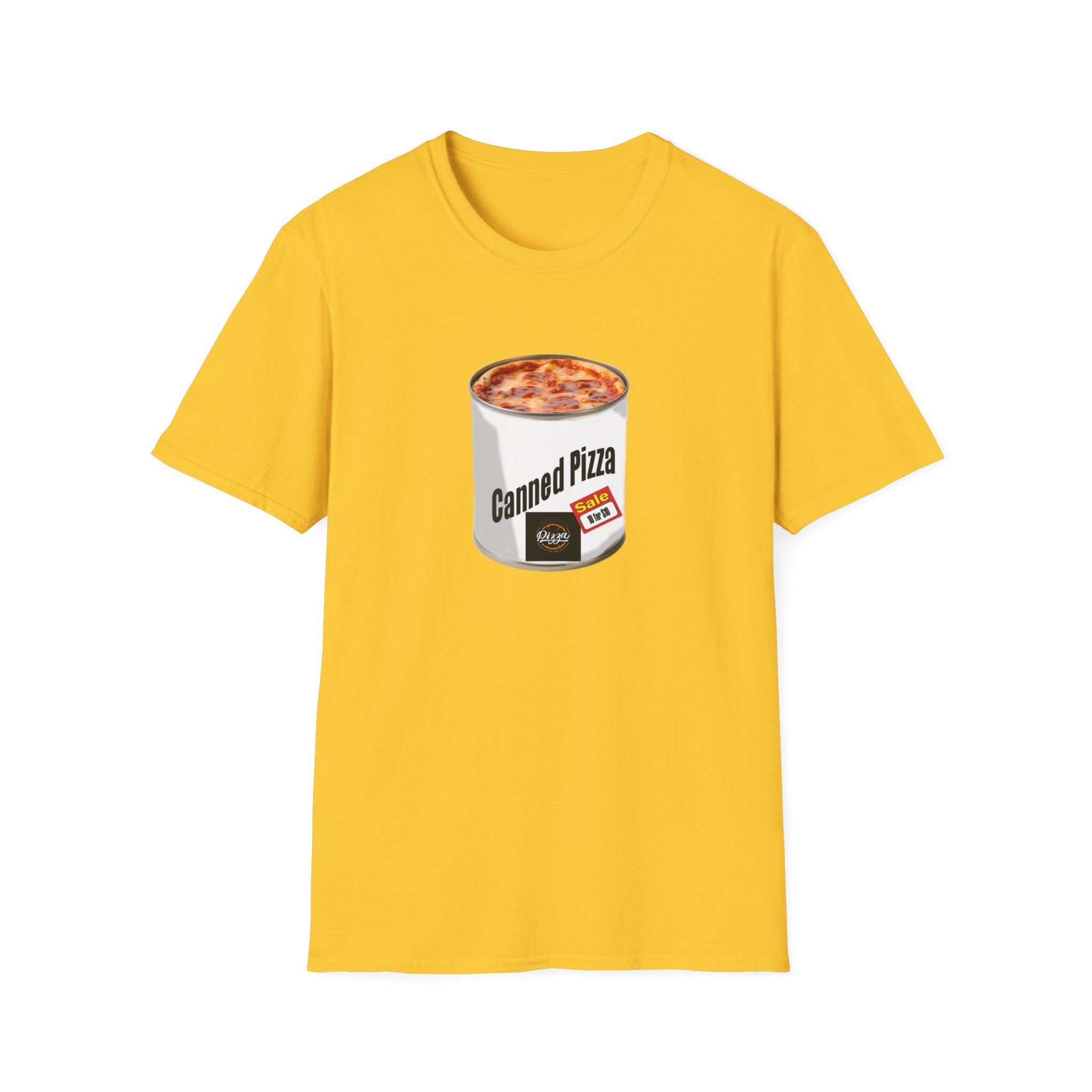 Canned Pizza T-shirt - Etsy