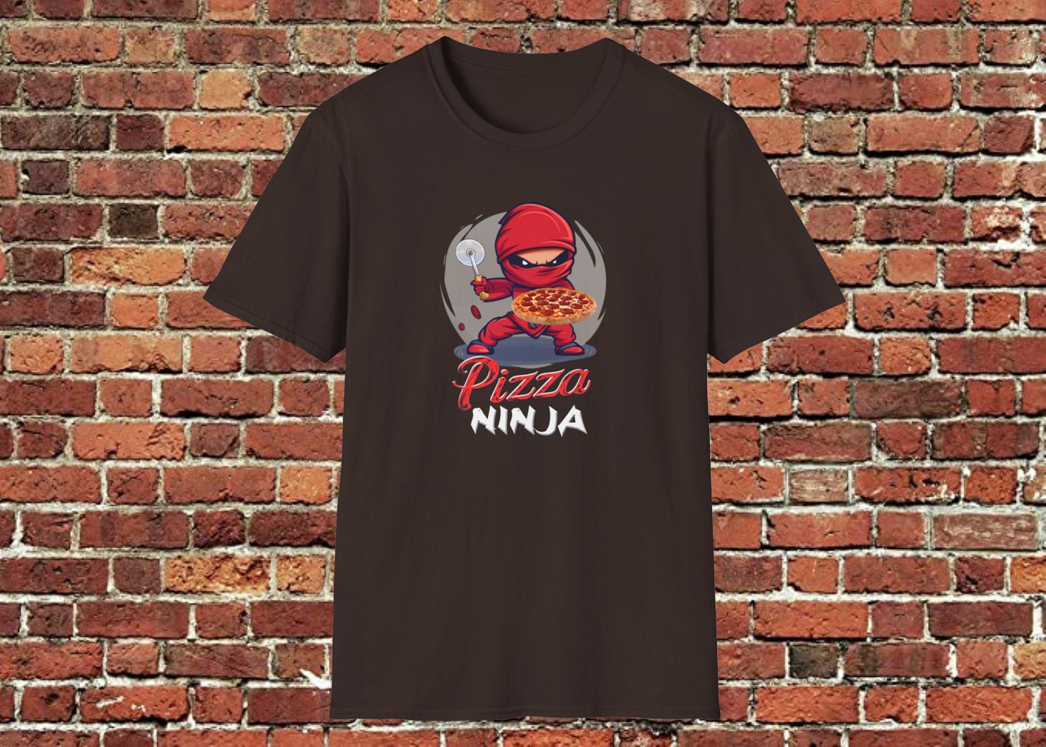 Pizza Ninja T-shirt - Etsy